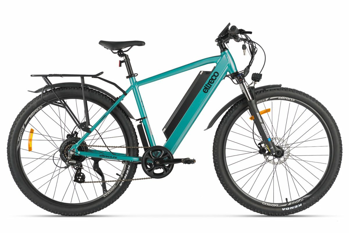 Электровелосипед Eltreco Ultra Max GT, год 2026, цвет Зеленый