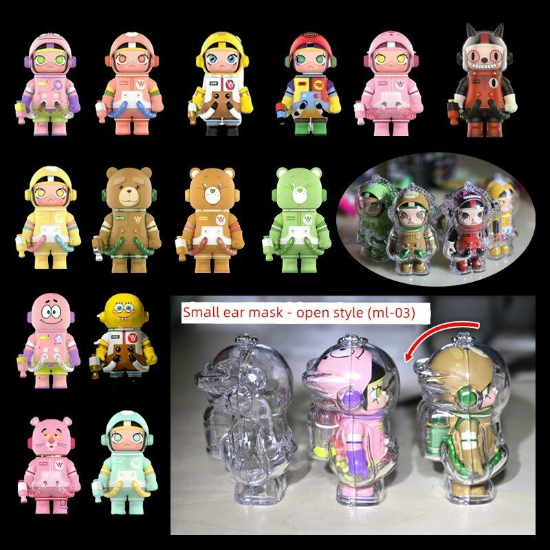 Прозрачный защитный чехол для коляски Lazy Little Beast Lulu Pig Teddy Bear, пылезащитный чехол для коляски Canine Pig