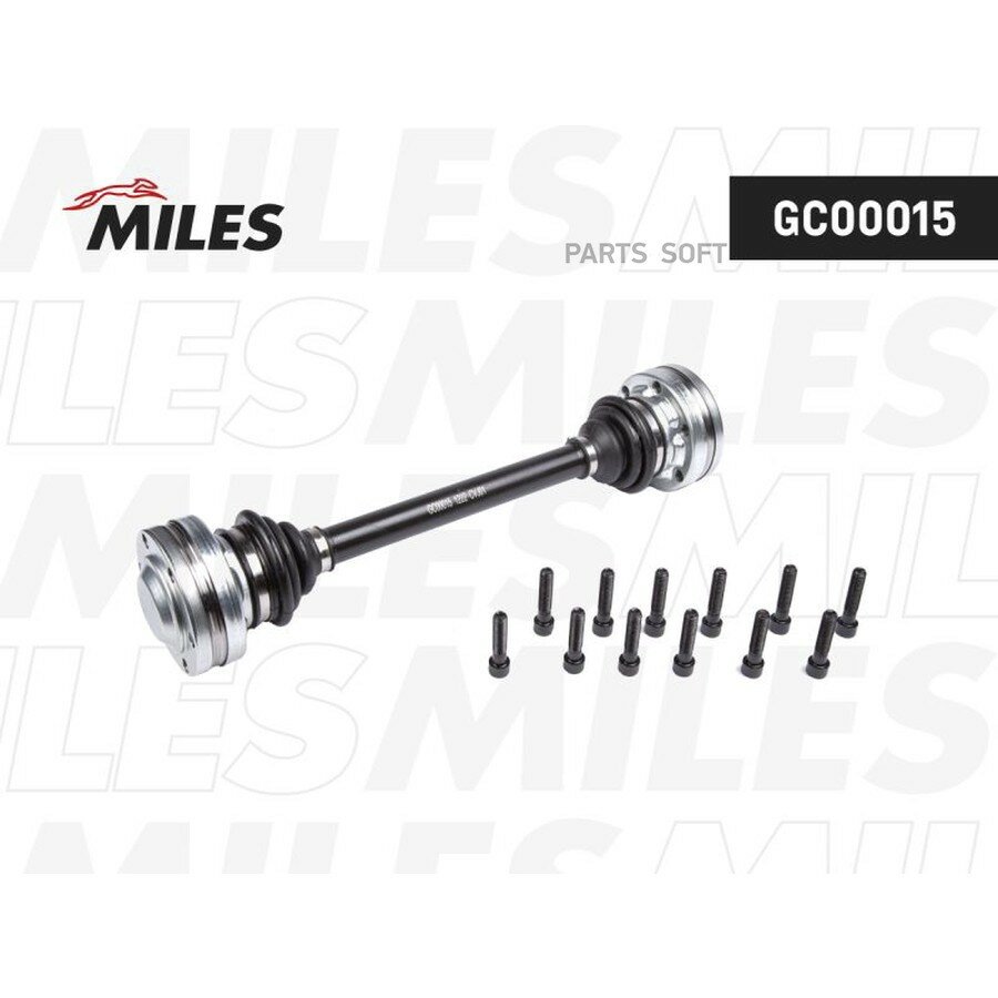 MILES GC00015 Привод в сборе BMW E34 1.8-3.0 89-97 лев./прав.(АКПП) ()