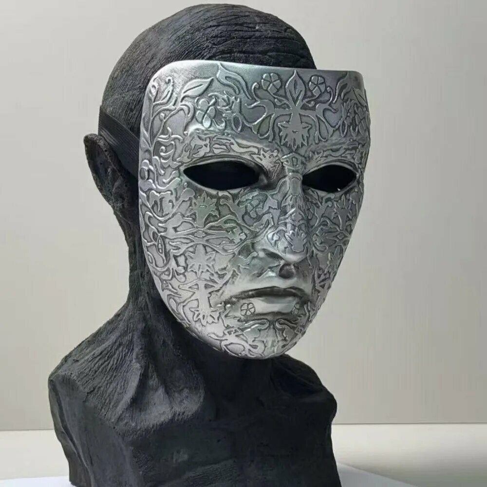 Маска персонажа Болдуина IV Иерусалимского из смолы для костюмов и вечеринок