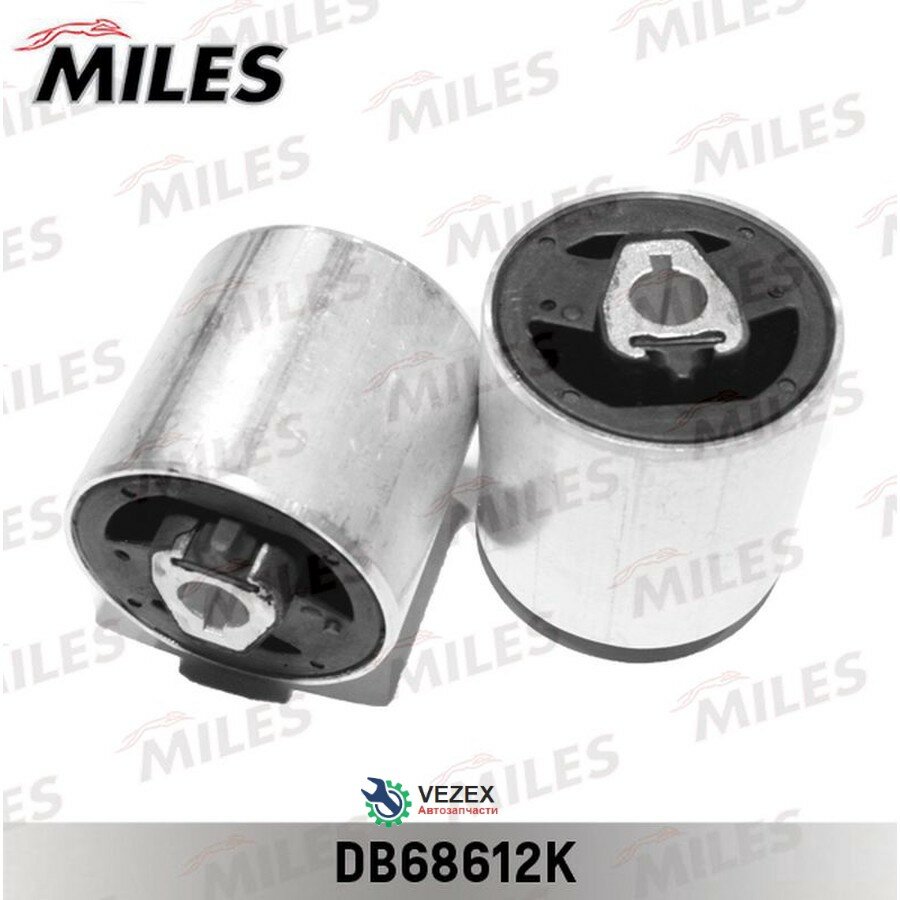 MILES DB68612K Сайлентблок рычага (набор-2шт) BMW E39 3.5-4.0 (LMI 2537702) DB68612K