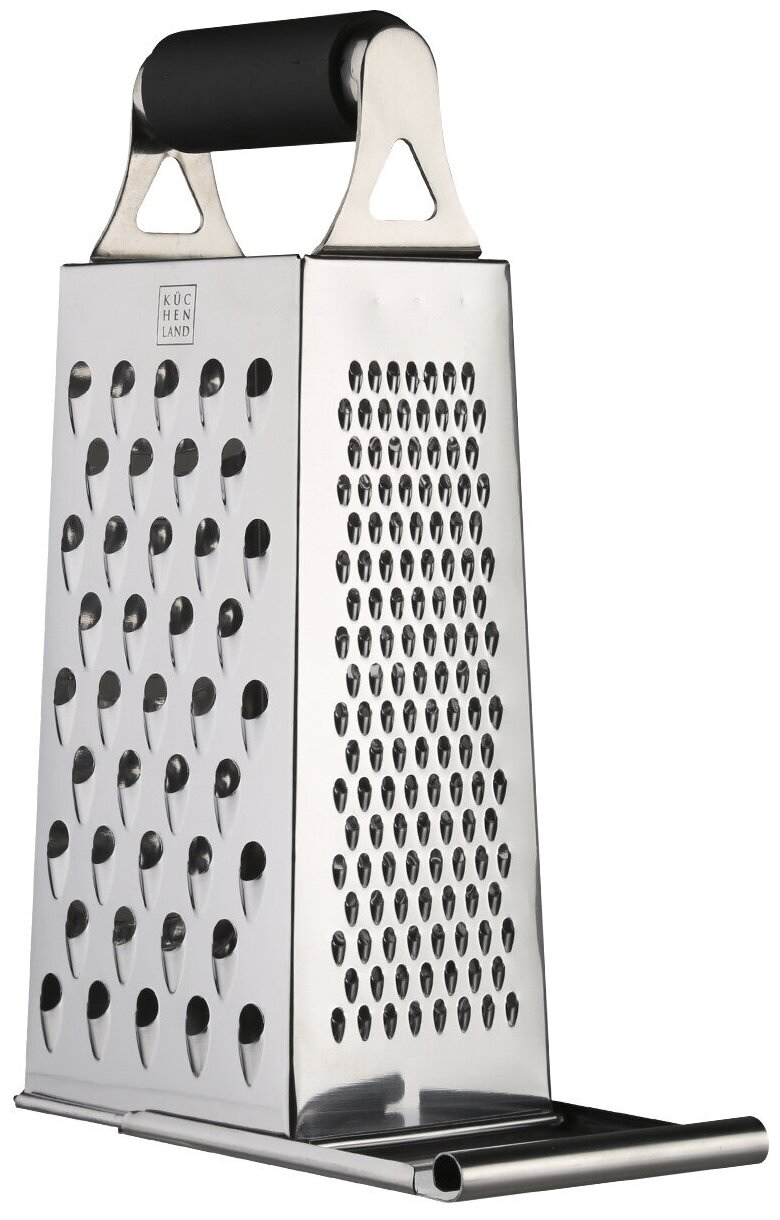 Терка, Kuchenland, 24 см, четырехгранная, черная, Kitchen tools