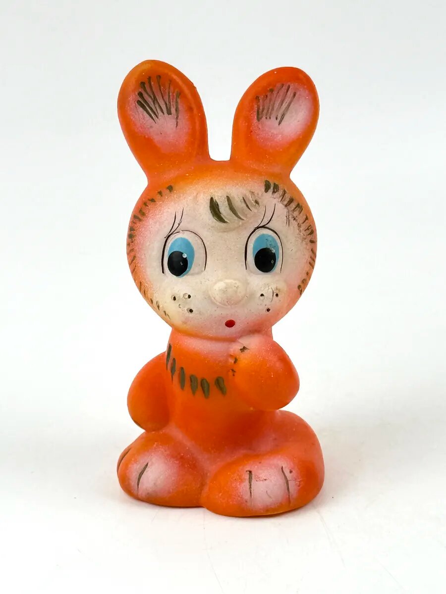 Винтажная игрушка резиновая, пищалка. СССР