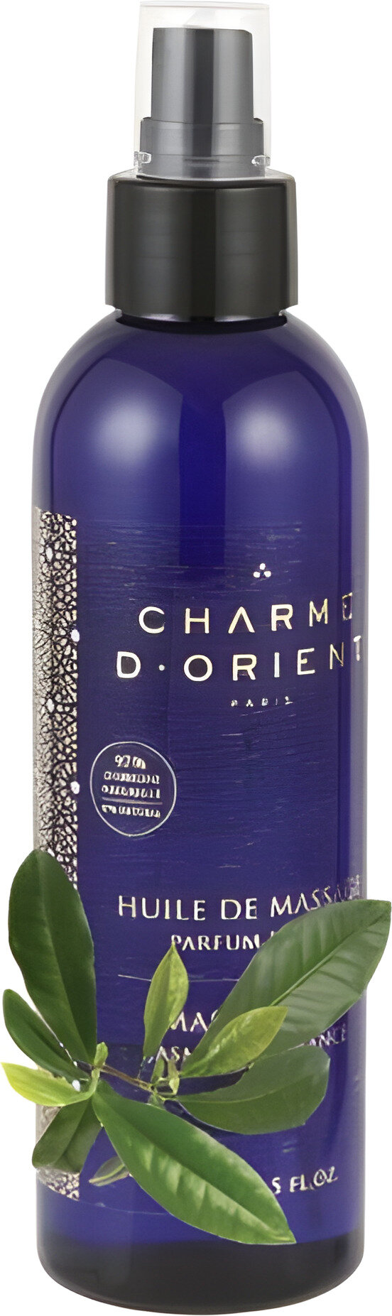 Charme d'Orient Масло для тела с ароматом зеленого чая Massage Oil Green Tea 30ml+30 шт.