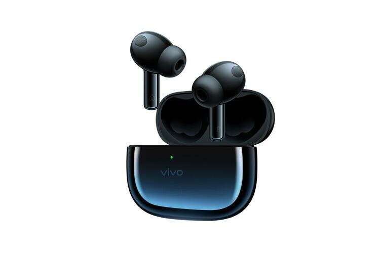 Наушники беспроводные Vivo TWS 2e, interstellar blue, активное шумоподавление, длительное время авт. Наушники беспроводные Vivo TWS 2e, interstellar blue, активное шумоподавление, длительное время авт.