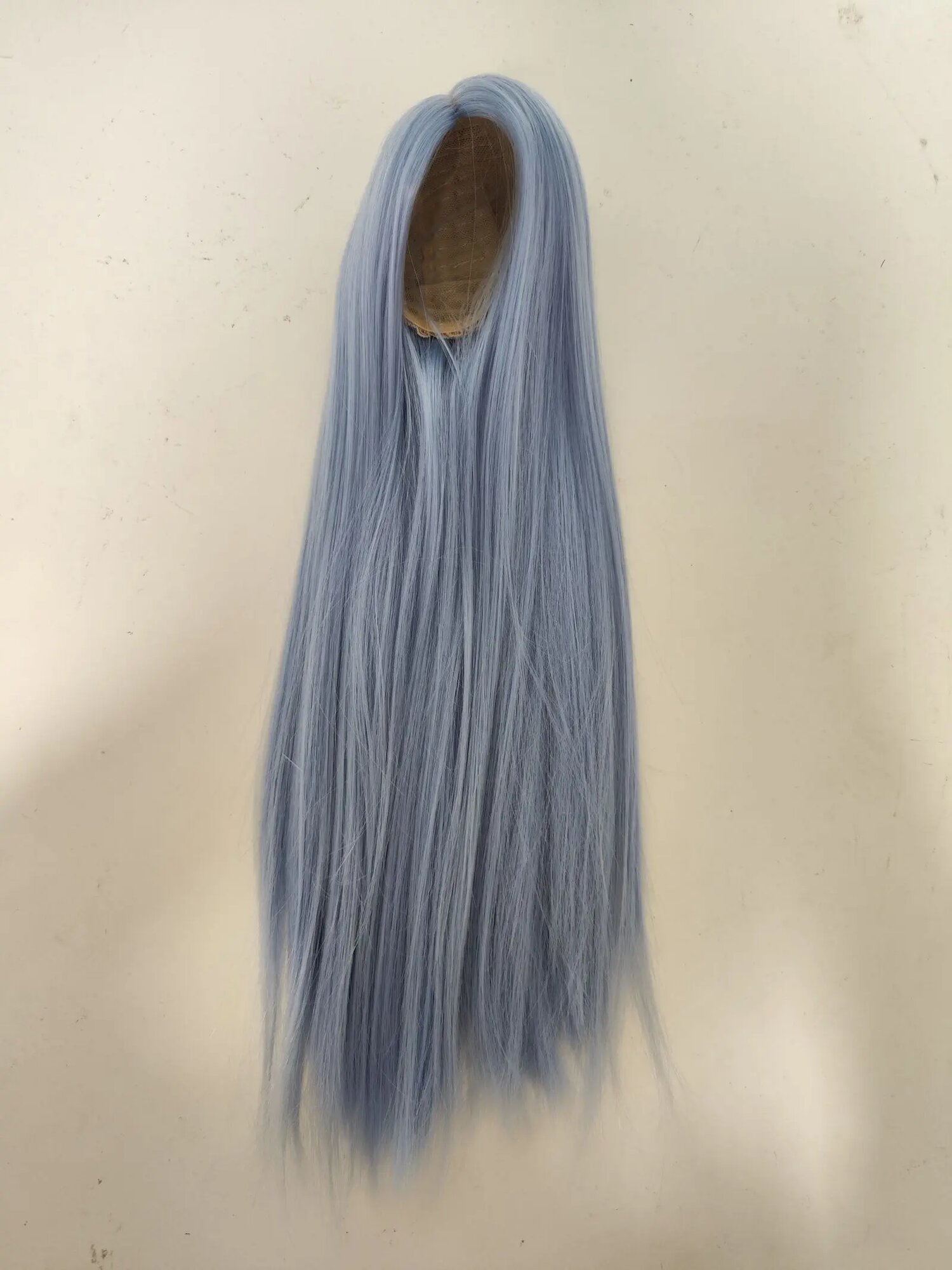Парик для куклы BJD, высокотемпературное волокно, черный