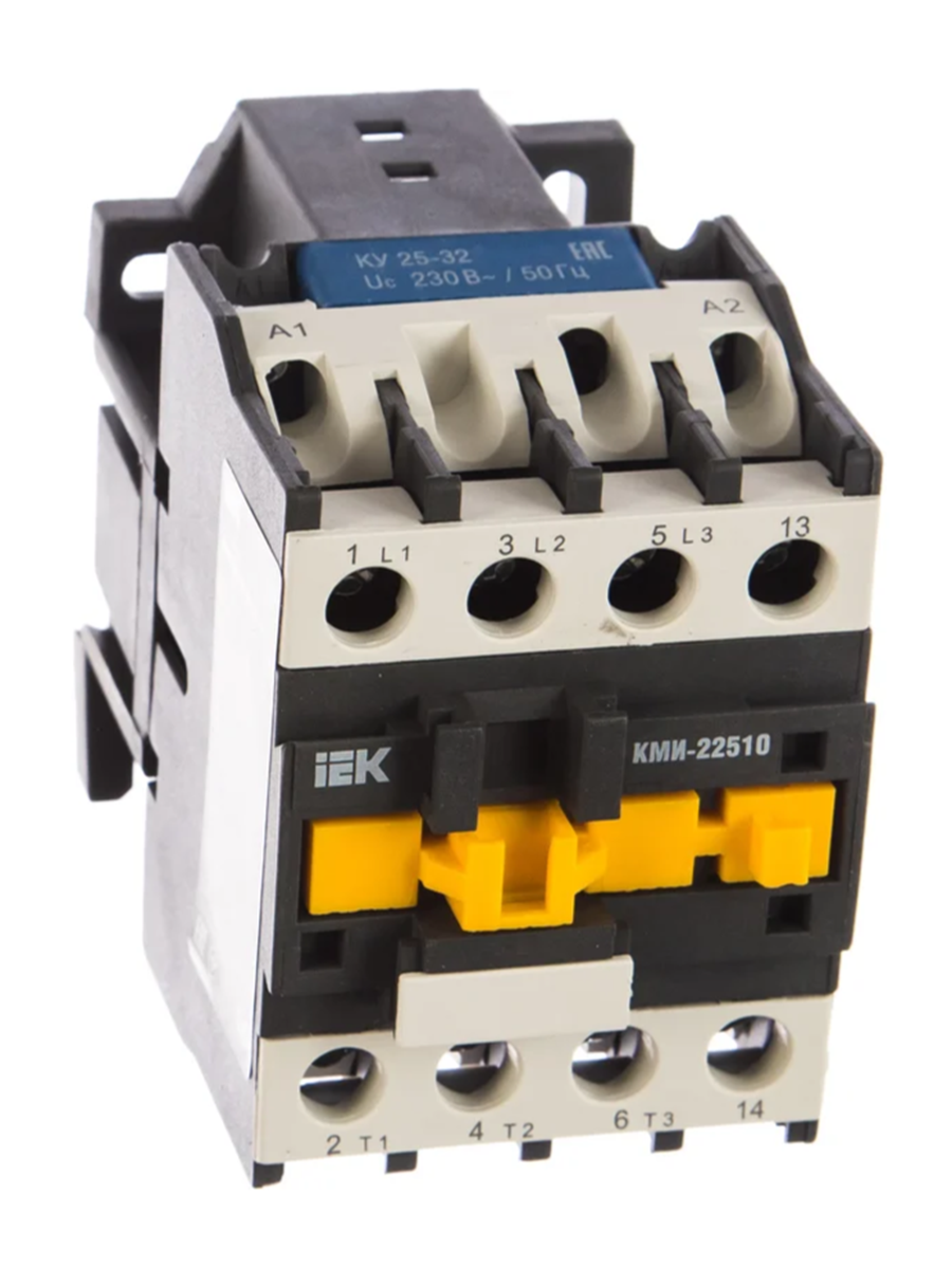 Контактор IEK ИЭК КМИ-22510 25А 230В/АС3 1НО KKM21-025-230-10