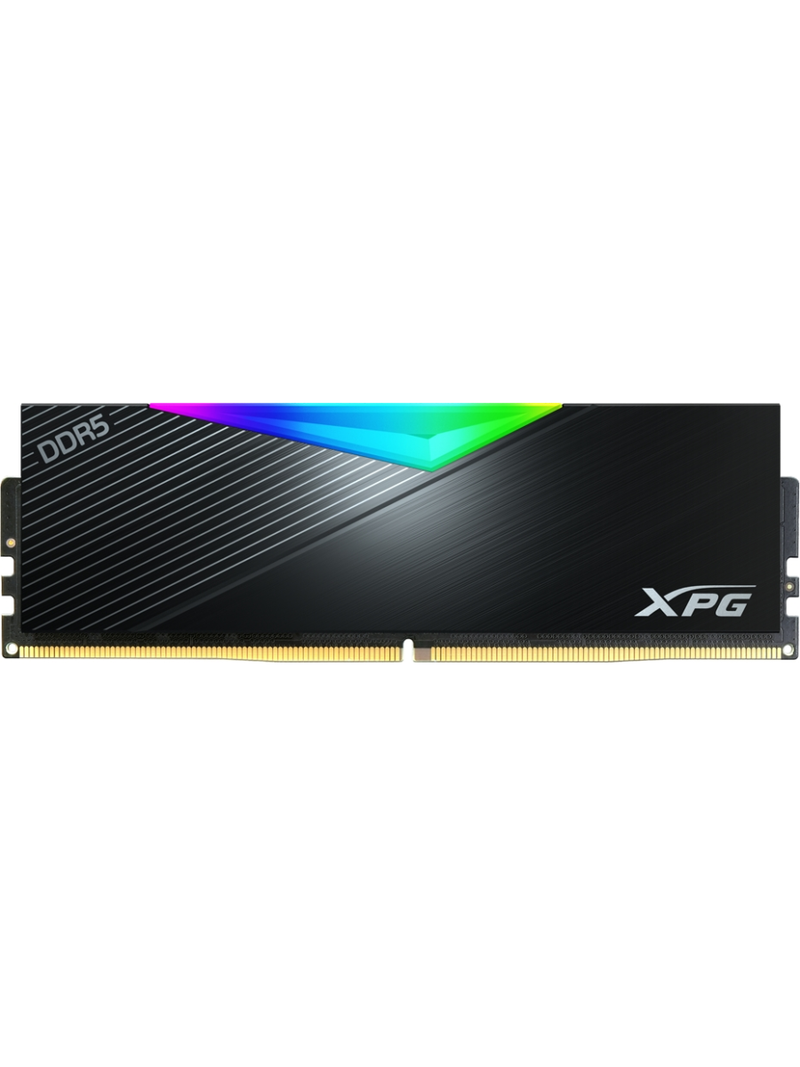 Память DDR5 2x16GB 7200MHz A-Data AX5U7200C3416G-DCLARBK XPG Lancer RGB RTL Gaming PC5-57600 CL34 DIMM 288-pin 1.4В kit dual rank с радиатором RTL