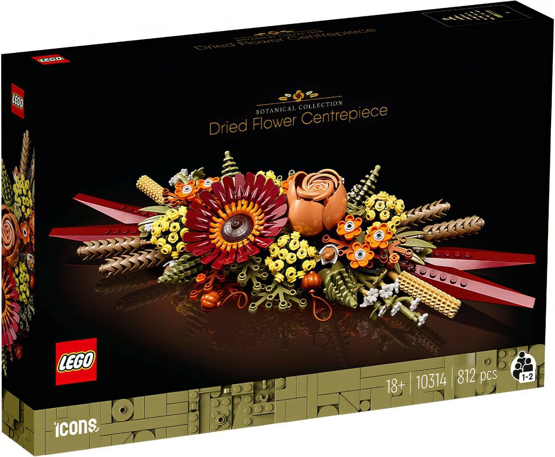 Конструктор LEGO Icons 10314 Композиция из сухоцветов
