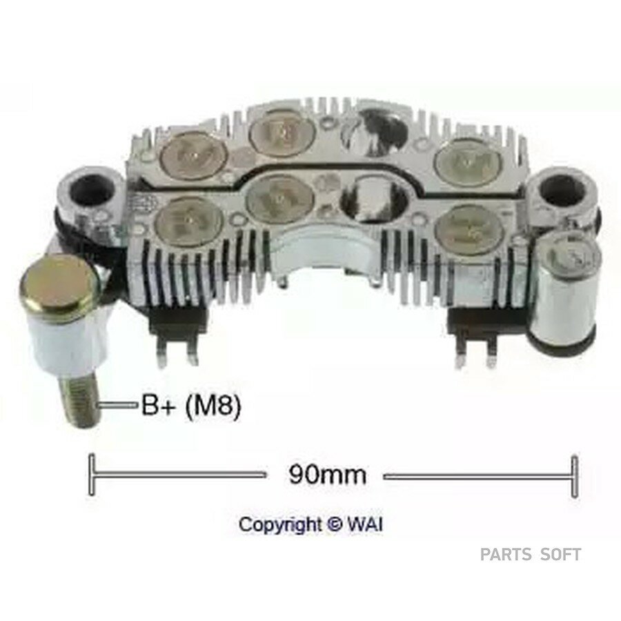 WAI IYR9028 Transpo выпрямитель Hyundai