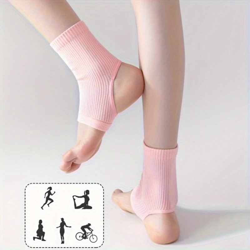 Компрессионные носки для йоги и спорта Розовый, pink