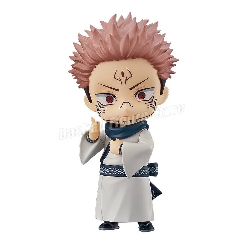 Фигурки Jujutsu Kaisen: Сатору Годжо, Юдзи Итадори, Фушигуро Мегуми, Гето Сугуру Sukuna No Box
