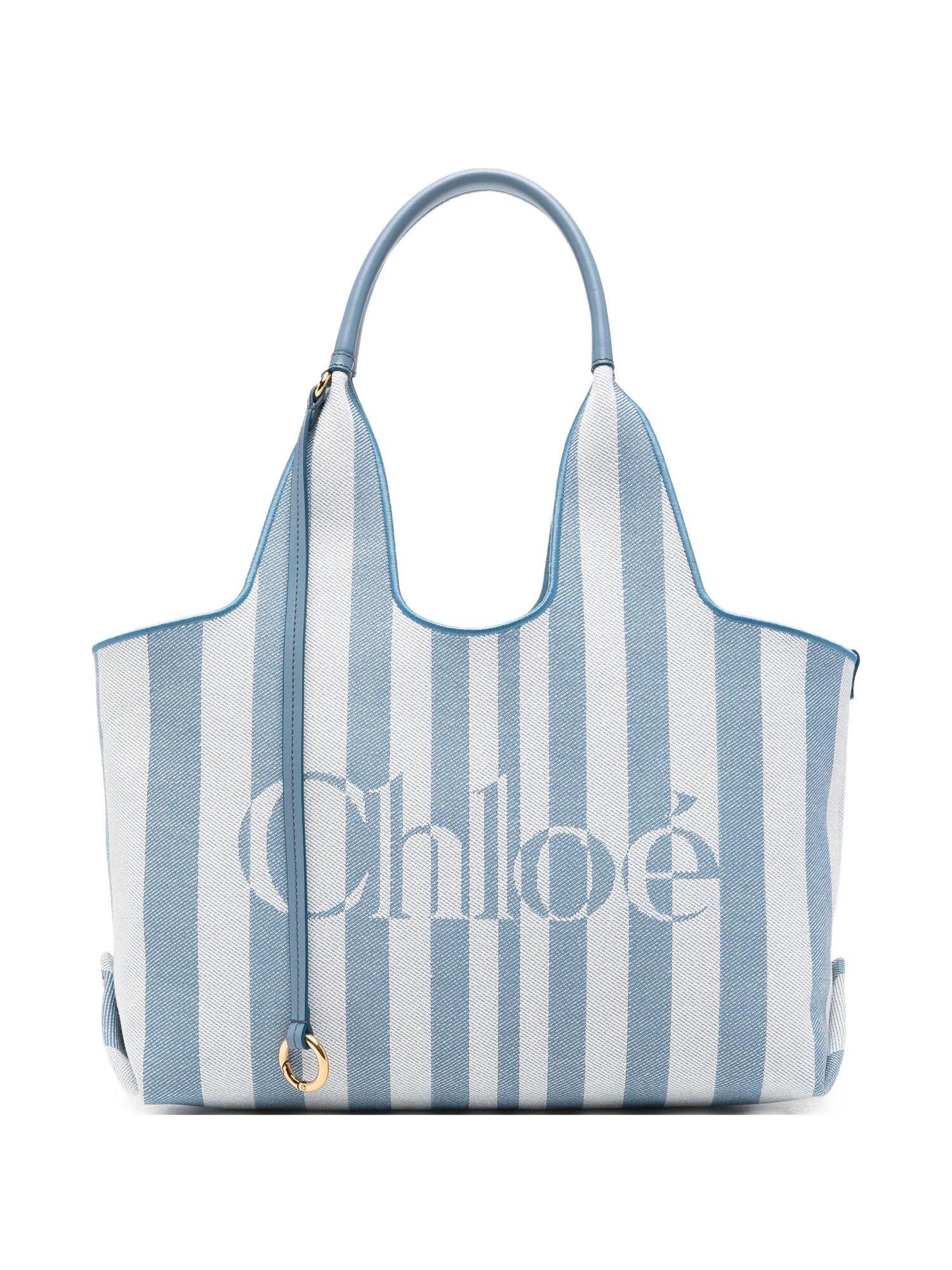 Сумка Small Stripy east-west tote bag