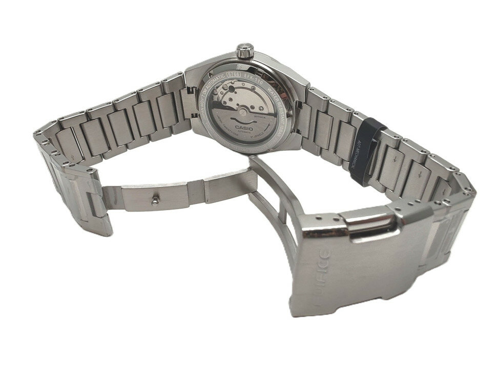 Наручные часы CASIO Edifice, черный, серебряный — фото 1