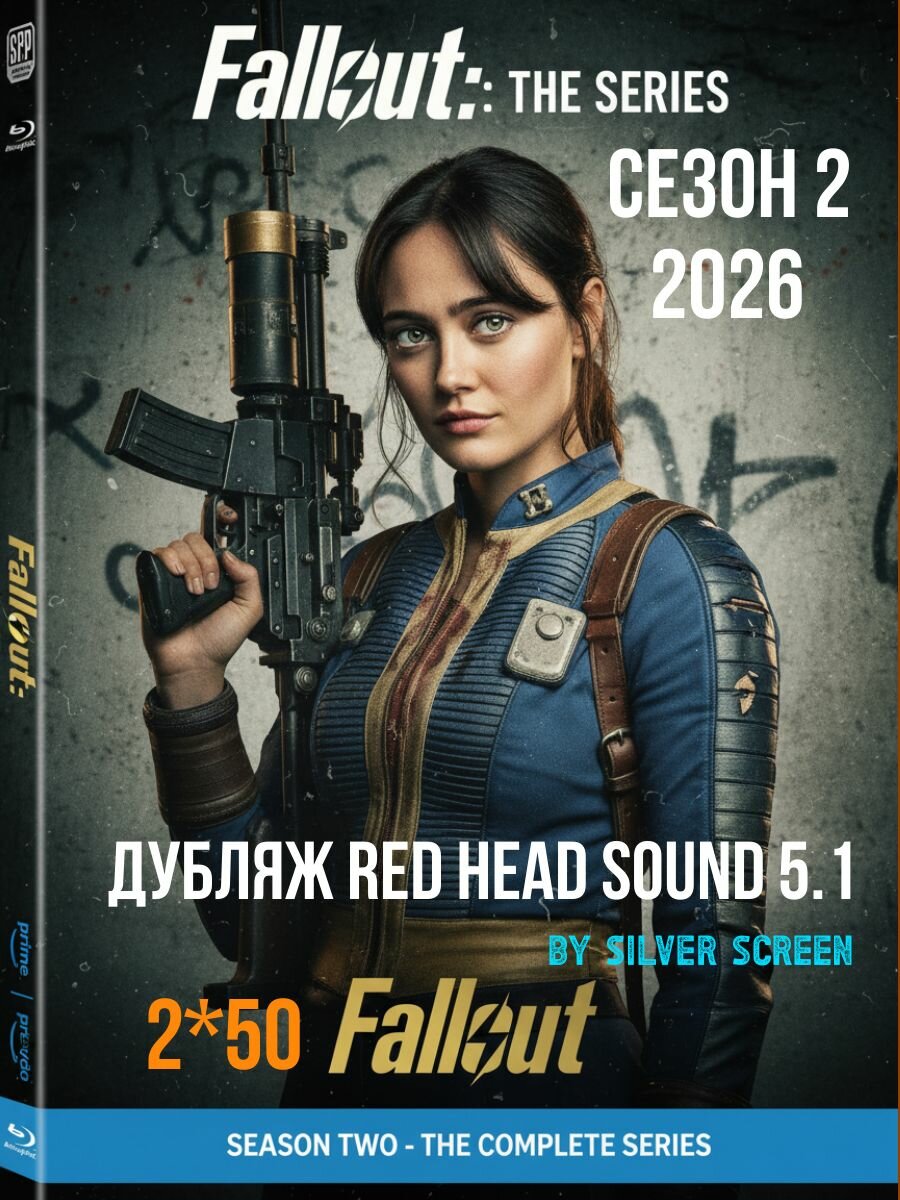 Фоллаут (Fallout) Сезон 2 (новинка 2026) Blu-ray 2*50Gb фантастика боевик сериал