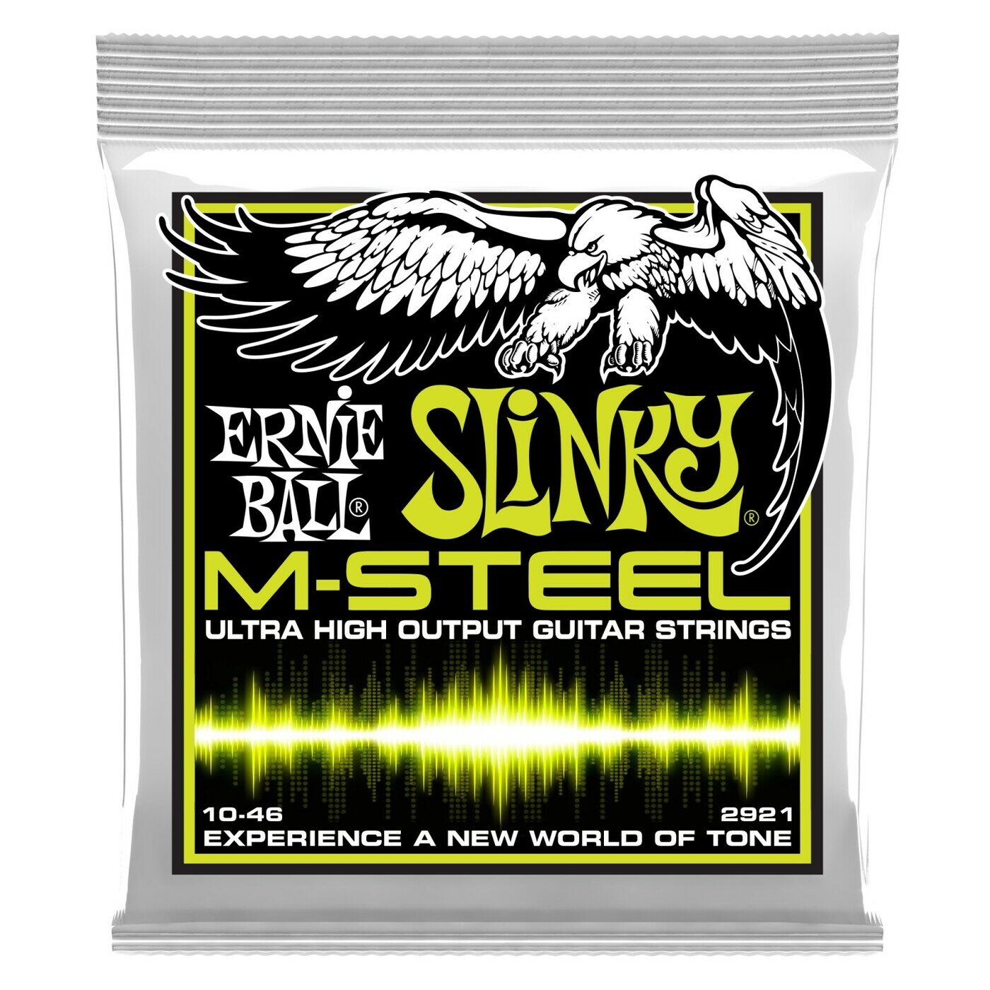 ERNIE BALL 2921 M-Steel Slinky Regular 10-46 Струны для электрогитары