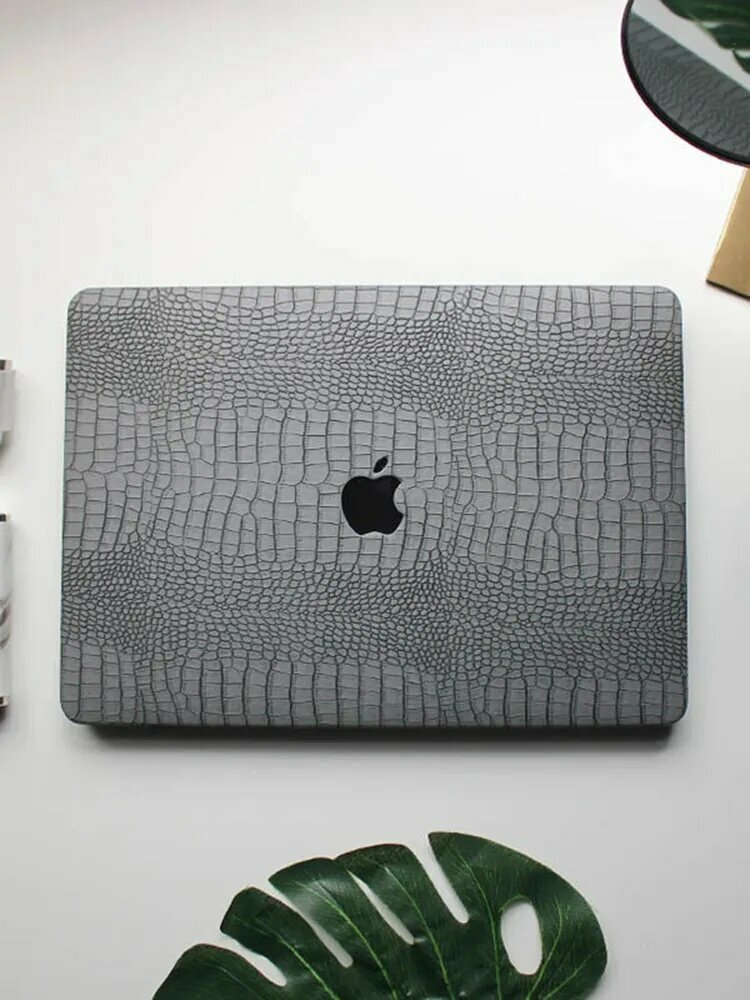 Жесткий кейс Macbook Чехол-накладка Case для pro 16,2" M1-M5,2021-2026 (A2485 A2780 A2991 A3403 A3186 A3428 A3429) Кожа крокодила