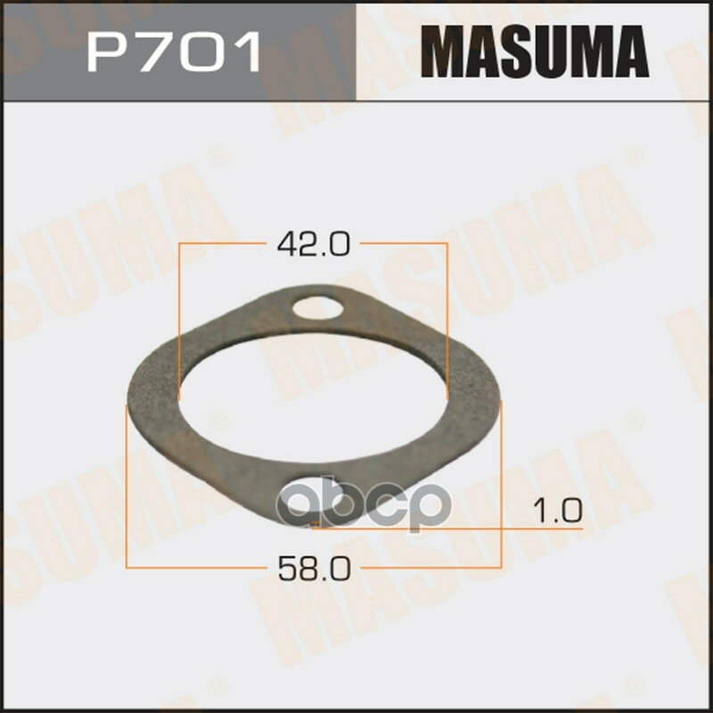 Прокладка термостата SUBARU DOMINGO MASUMA P701 Masuma арт. P701