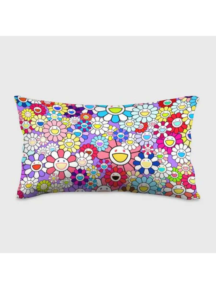 Цветы Takashi Murakami Подушка