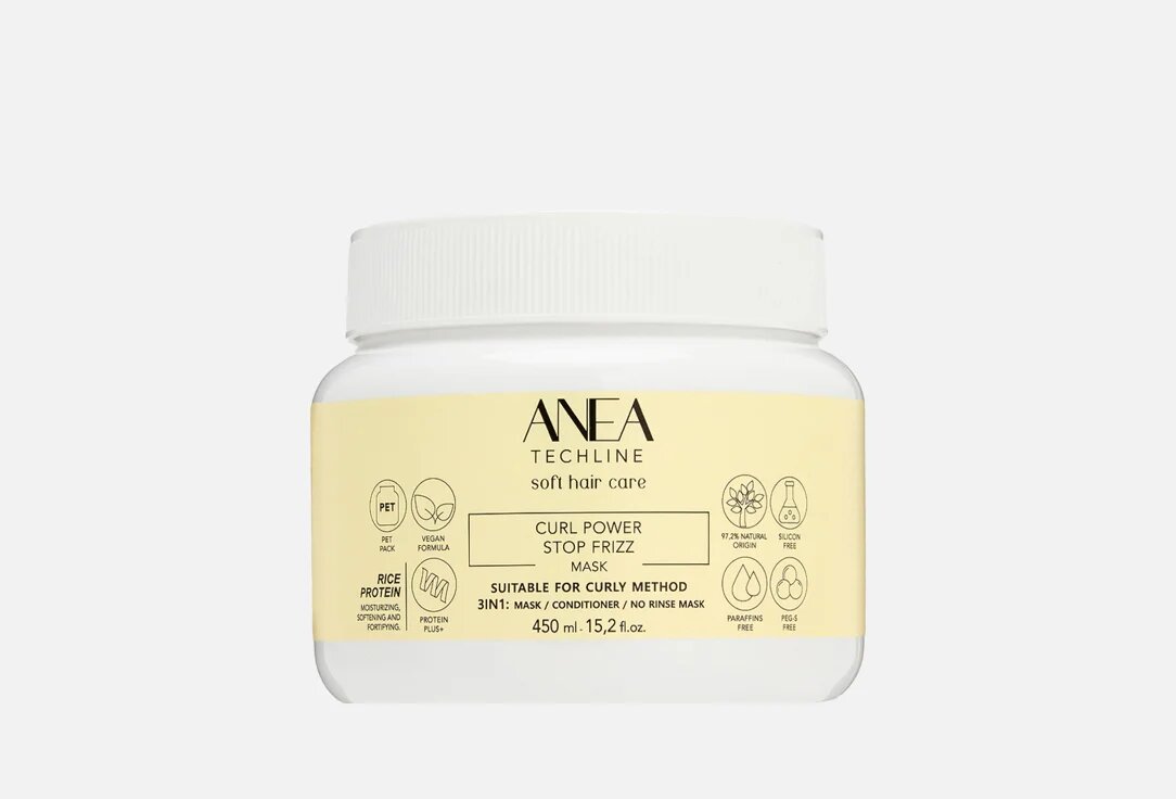 Anea curl power Маска для вьющихся волос 450 мл