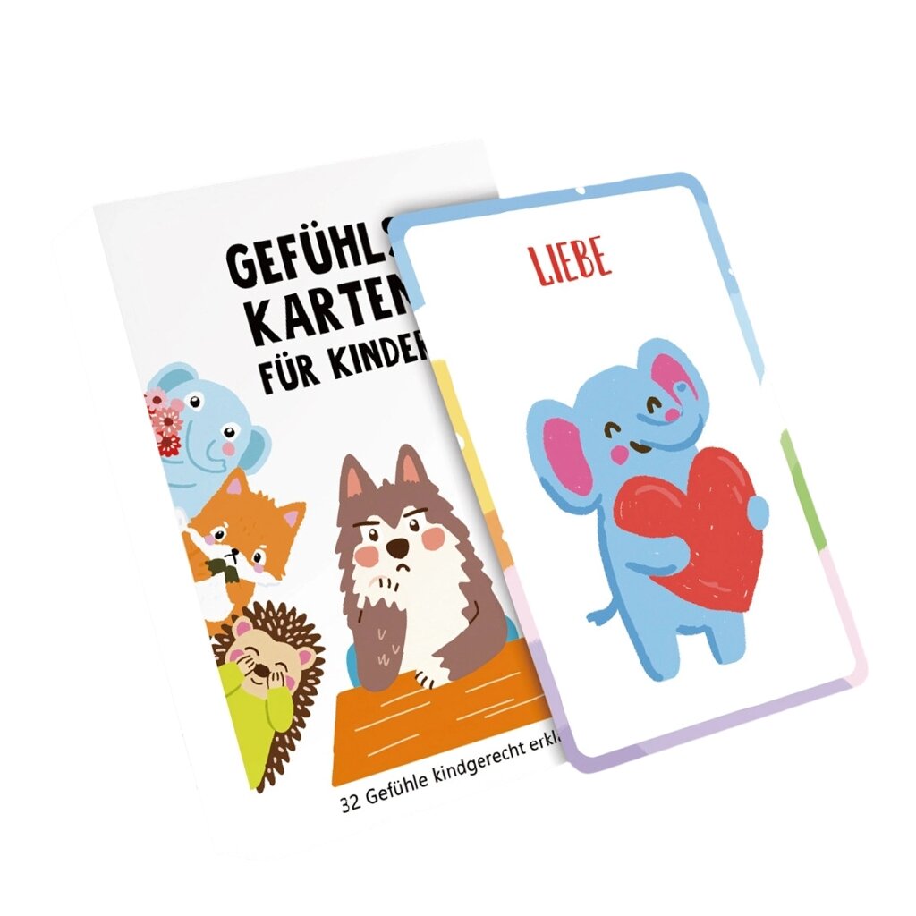 Карточки с Упражнениями по управлению Эмоциями для детей Cute Monsters Animal Образовательный Ресурс