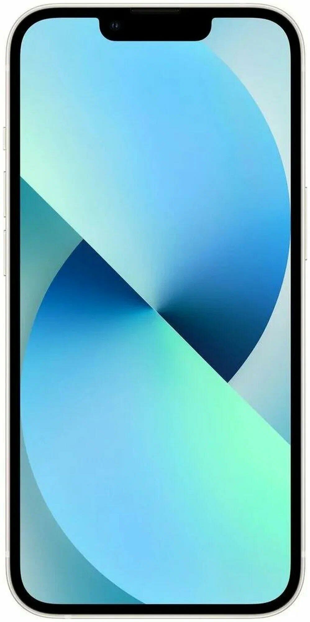 Смартфон Apple iPhone 13, 4 GB RAM, 256 GB, экран 6.1", White/белый