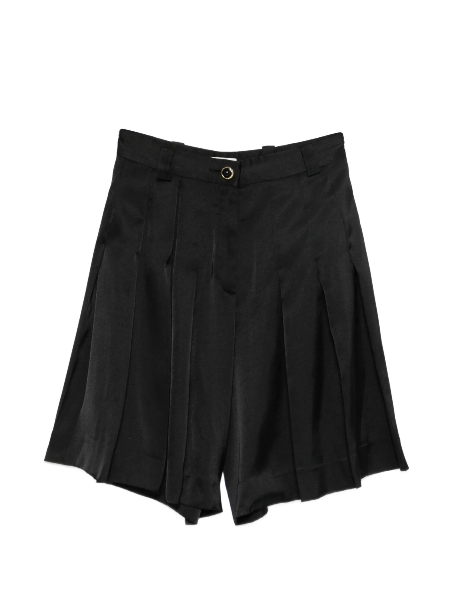 Шорты High-waisted pleated shorts