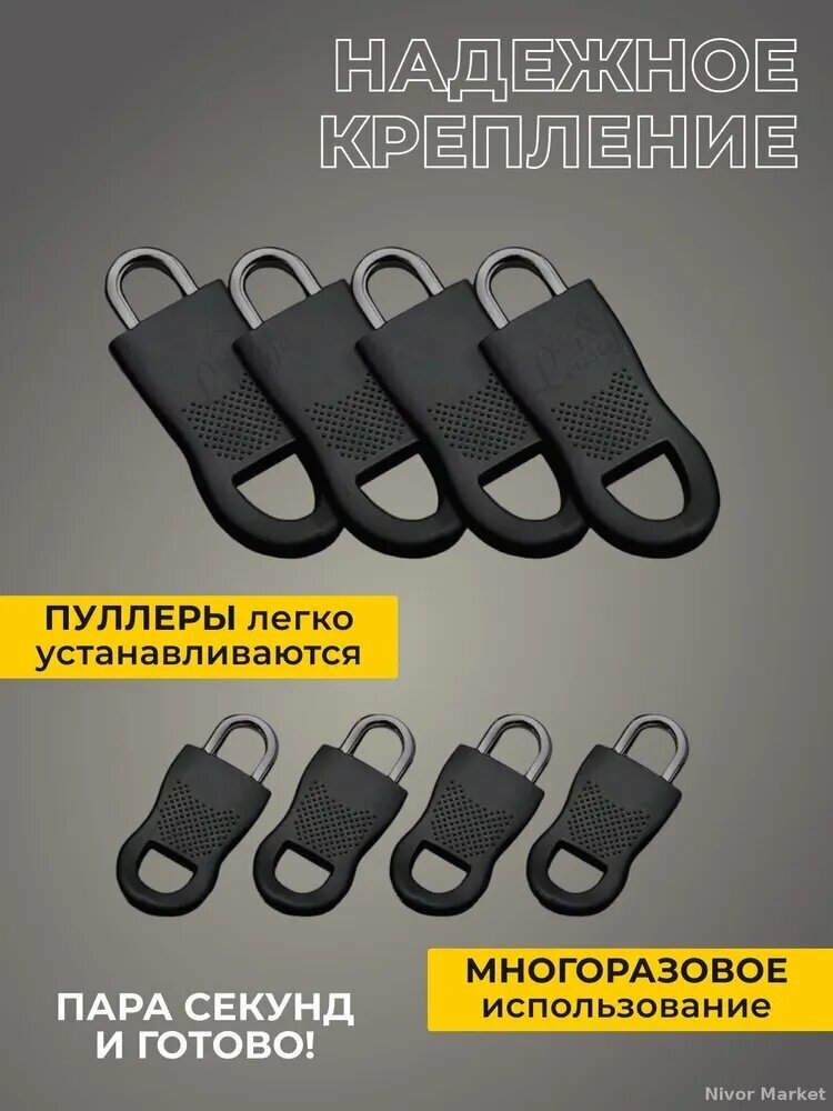 Бегунок для молнии — фото 1