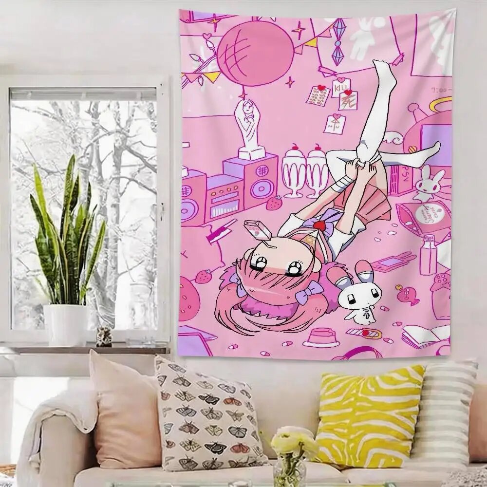 Флаг M-Menhera chan, полиэстер 60x90cm, z7