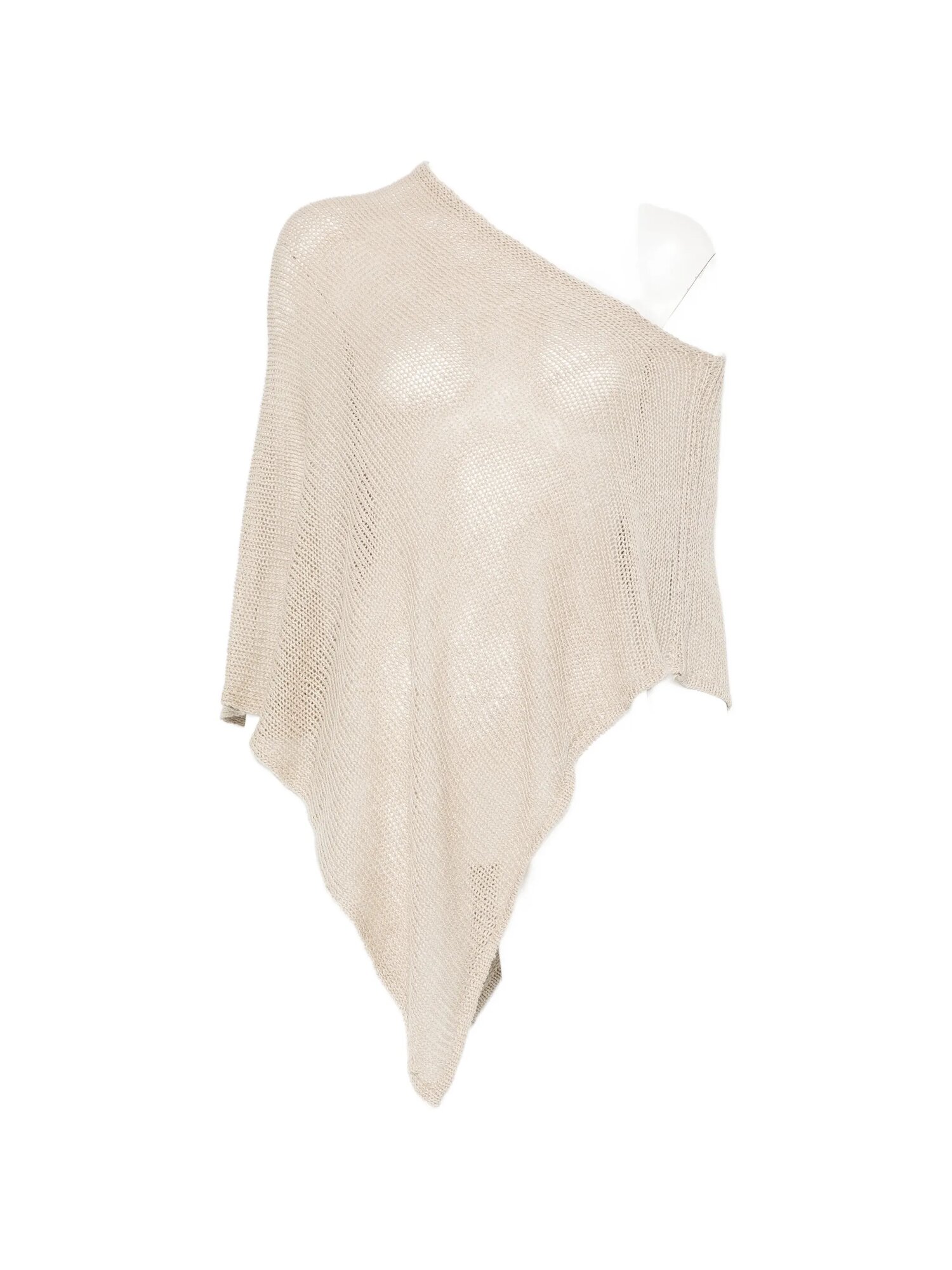 Накидка Open-knit asymmetric poncho