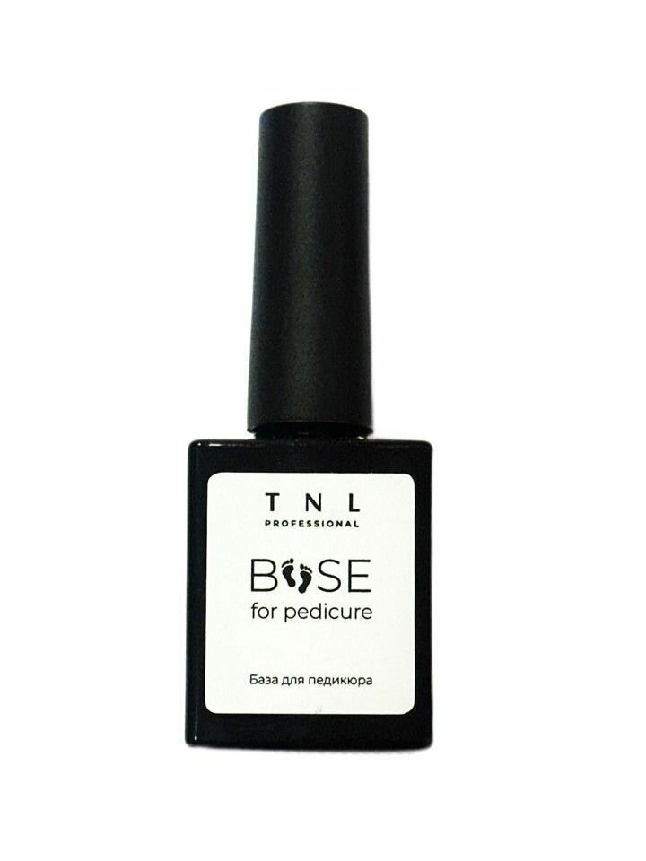 База для педикюра TNL Professional BAZE fo Pedicure, прозрачная, 10 мл