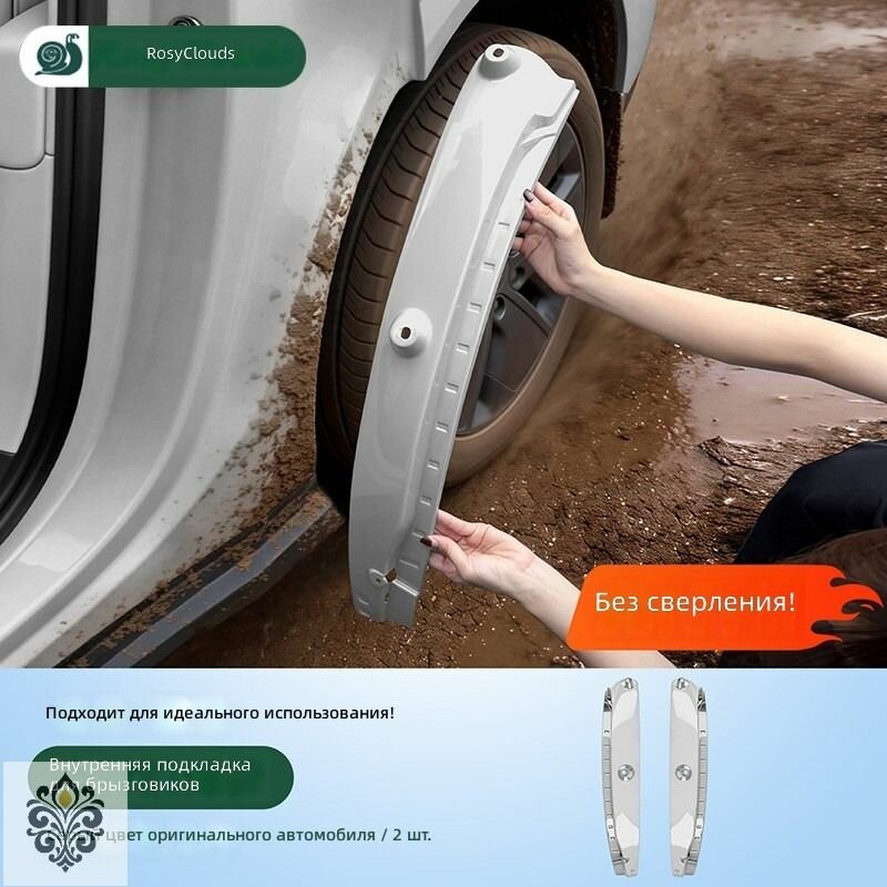 Комплект крыльев для Li Auto i6 из 6 предметов: передние, задние и внутренние крылья серый