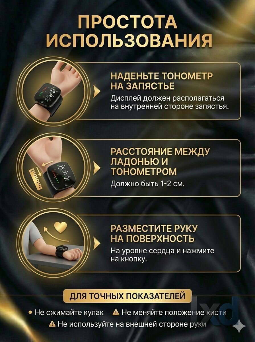 Кардиомонитор, черный — фото 1