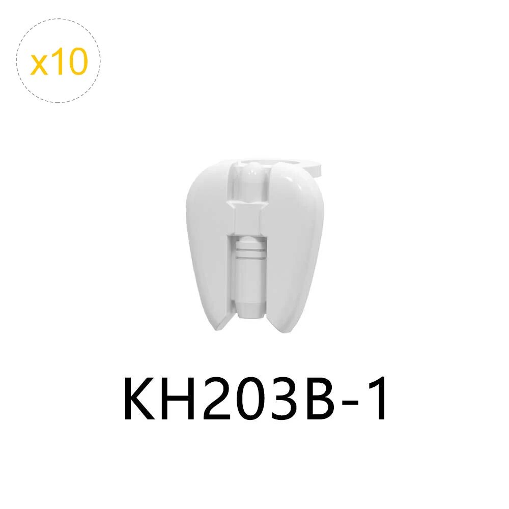 Белые детали KH203B-1 для конструкторов, 10 шт.