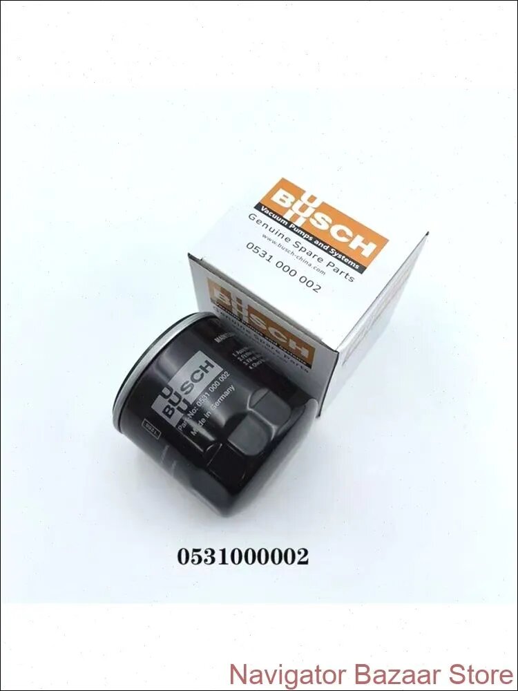 0531000002 BUSCH Масляный фильтр вакуумного насоса, подходит для RA0040 RA0063 RA0100