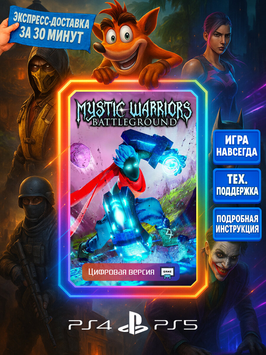 Mystic Warriors Battleground PS4/PS5 | Моментальная доставка | Английский язык | Боевики