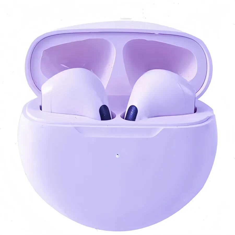 Беспроводные наушники Air Pro 6 TWS Bluetooth Фиолетовый, Фиолетовый, PURPLE