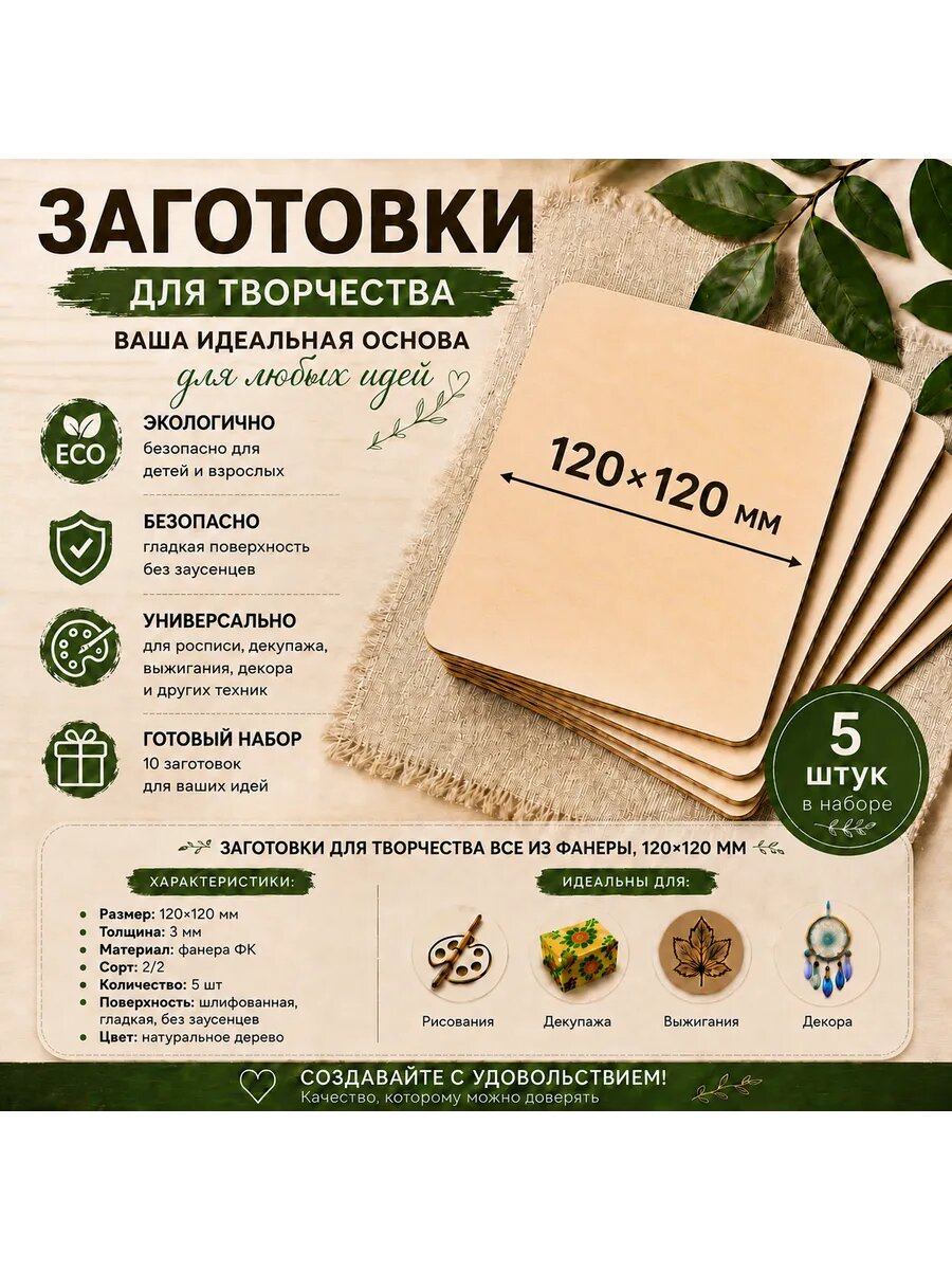 Заготовки для творчества