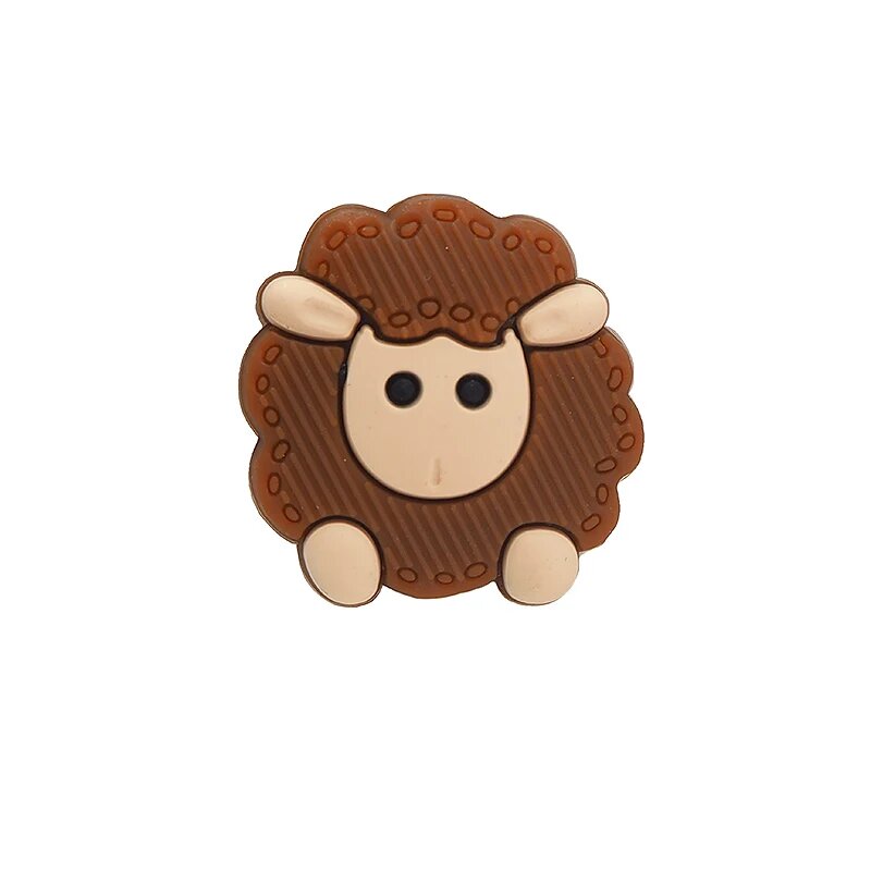 Силиконовая прорезыватель для зубов Овечка, Brown