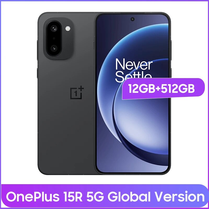 Смартфон OnePlus 15R, 12/512ГБ, global