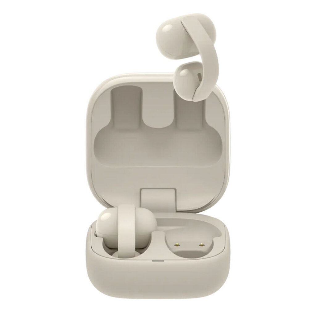 Беспроводные наушники-вкладыши Sony WF-LC900 Open-Ear LinkBuds Clip, Gray/Greige (Серый/Бежевый)