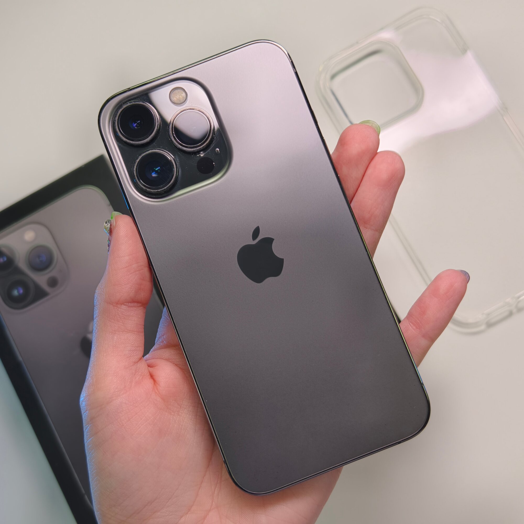 Смартфон Apple iPhone 13 Pro (A2636) 512GB Graphite (графитовый), без RuStore/Max