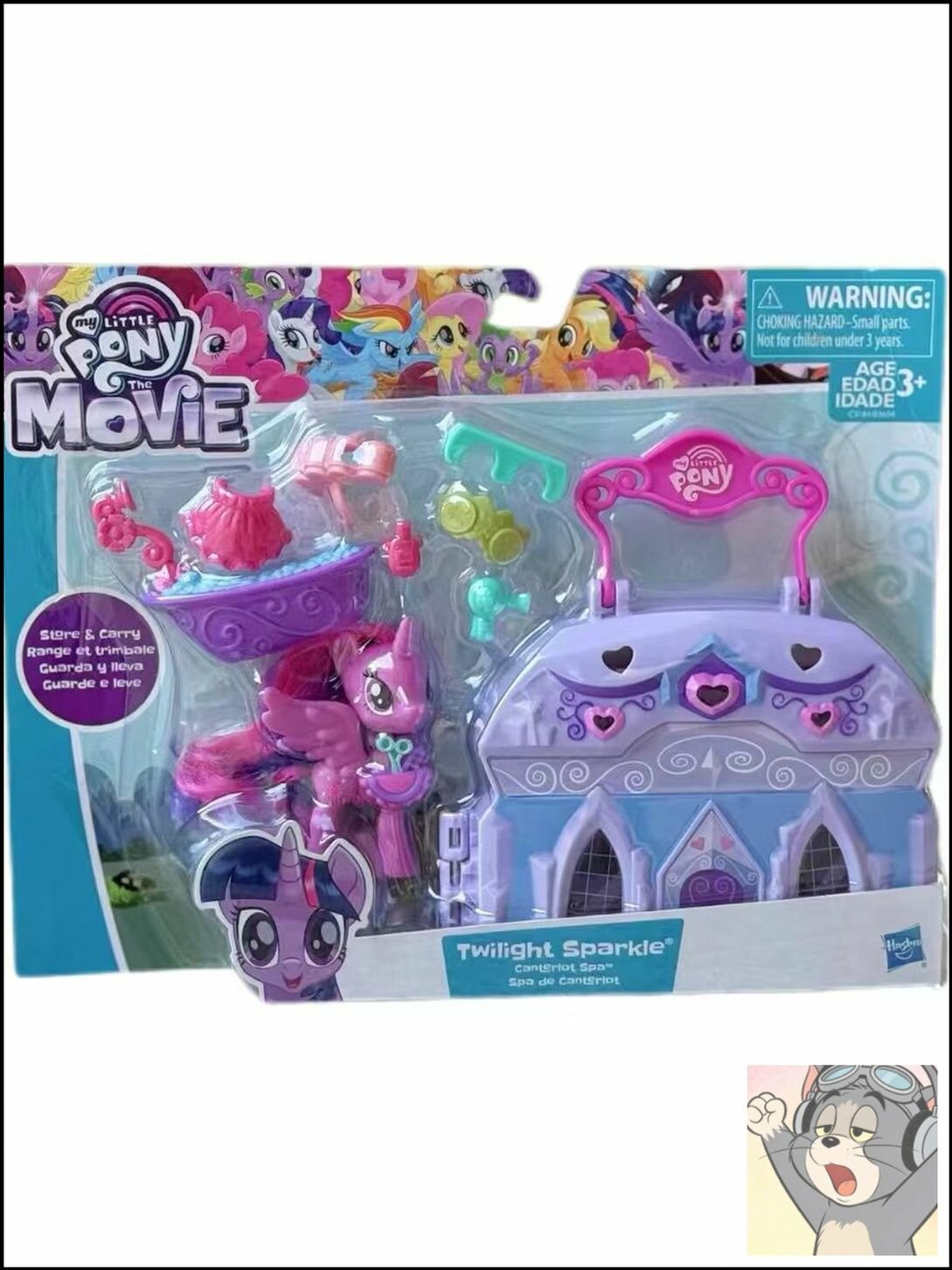 Игровой набор My Little Pony "Принцесса Твайлайт Спаркл" с замком и аксессуарами для волос