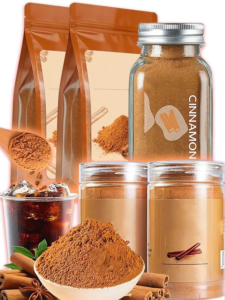 Цейлонская корица молотая натуральная, корица для кофе