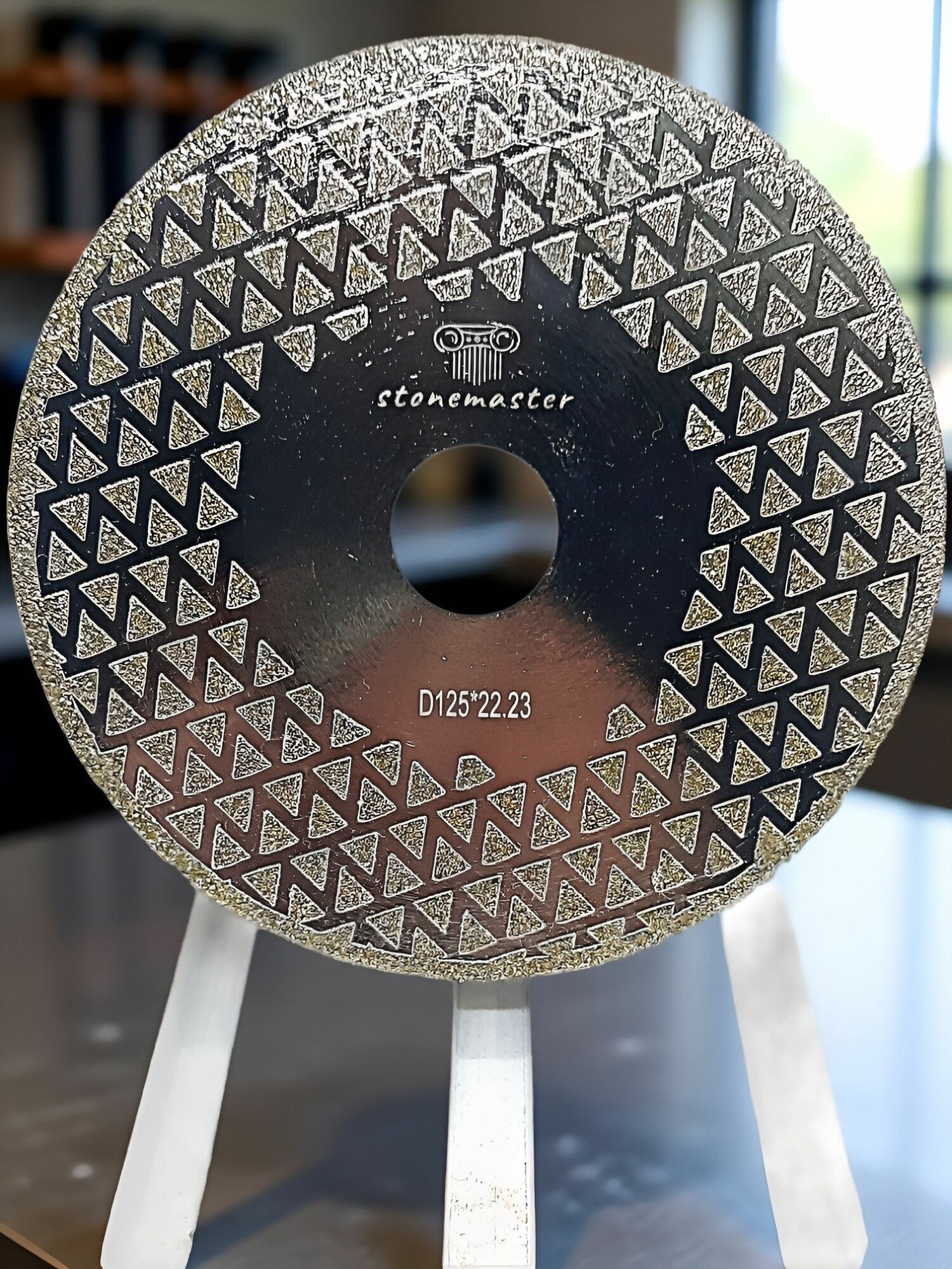 Диск гальванический д.125х22,23 (двусторонний) Stonemaster