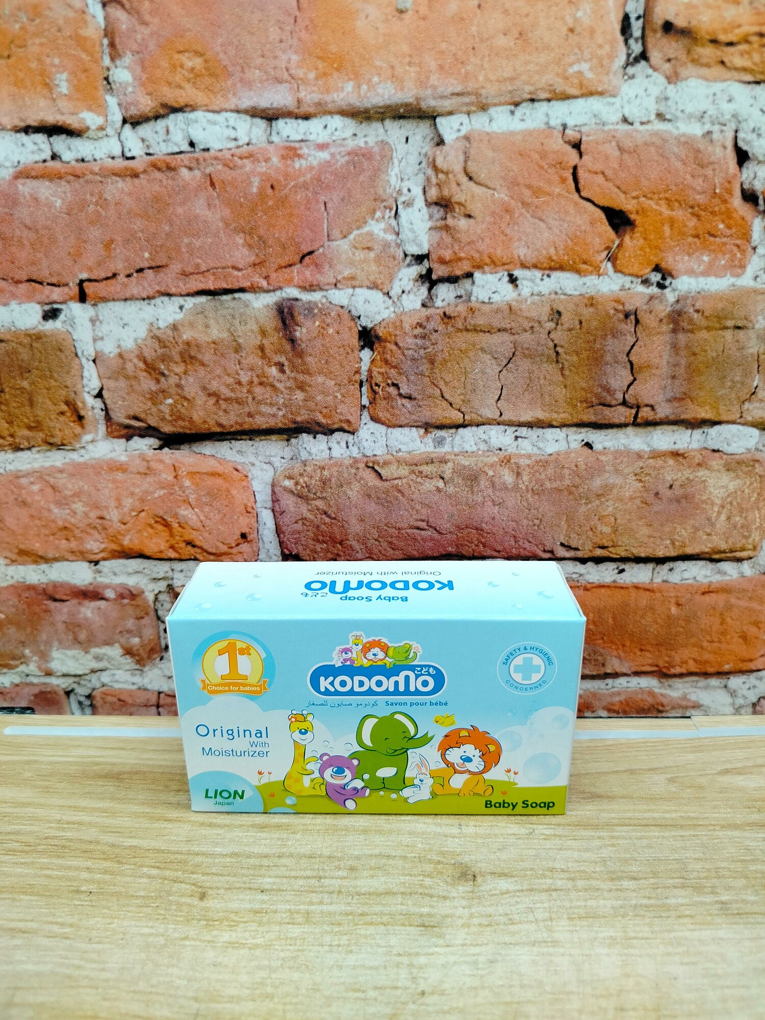 Lion Kodomo Мыло детское с увлажняющим кремом 75 гр