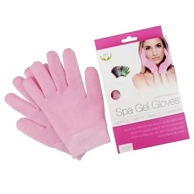 Увлажняющие гелевые перчатки для рук, многоразовые SPA Gel Gloves, 1 пара