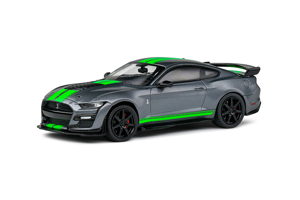 Модель коллекционная SOLIDO Ford shelby mustang GT500 grey metallic/light green
