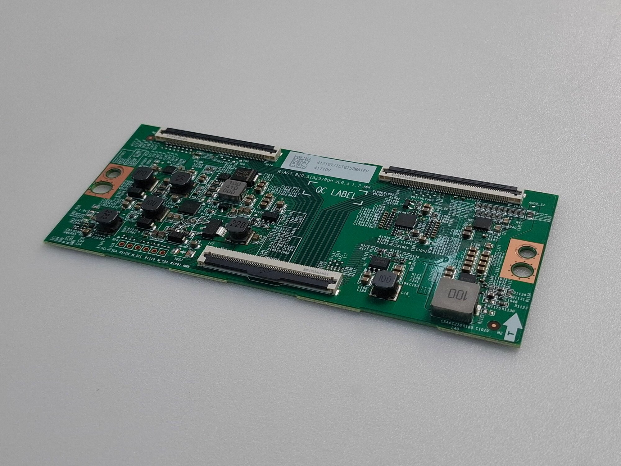 Плата T-Con (RSAG7.820.51529), для телевизора Хайсенс 65E7QPro P: PT650GT02 ver1.0