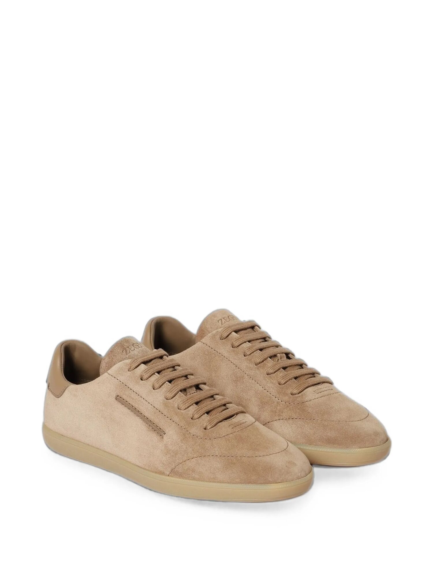 Кроссовки Ermenegildo Zegna Suede sneakers, размер 43, разноцветный — фото 1